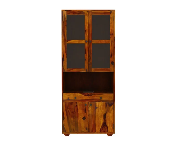 Tubular Wooden File Cabinet - Dronwood